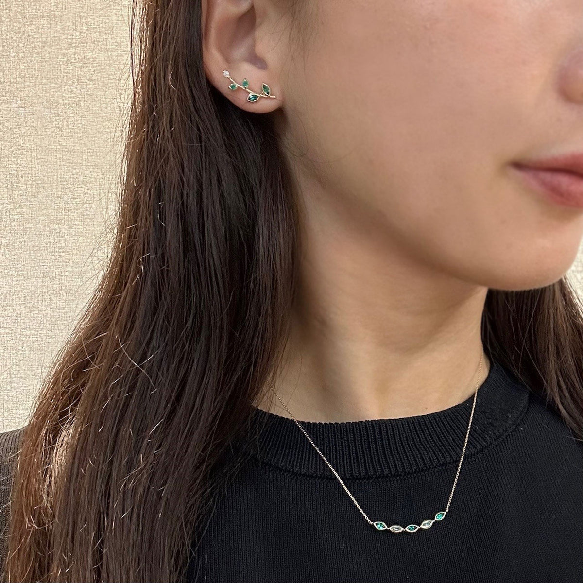 CRESCENT VERT エメラルド | 京セラジュエリー オンラインストア