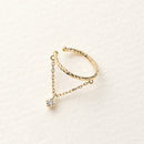 K18イヤーカフ(片側/左耳用)《ZH10244-YG》 | 京セラジュエリー オンラインストア